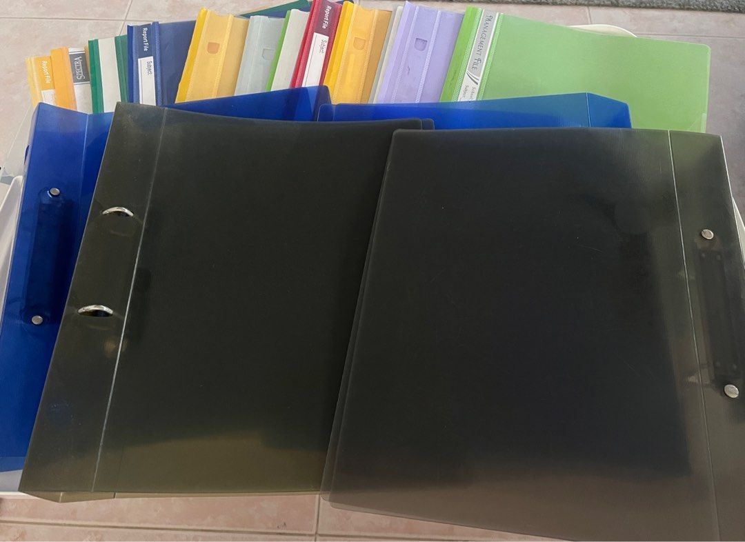 Files for school, Hobbies & Toys, Stationery & Craft, Stationery ...