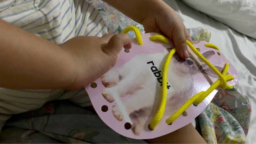 Fine Motor Activity - Lacing Using Fuzzy Wires, Hobbies & Toys, Toys ...