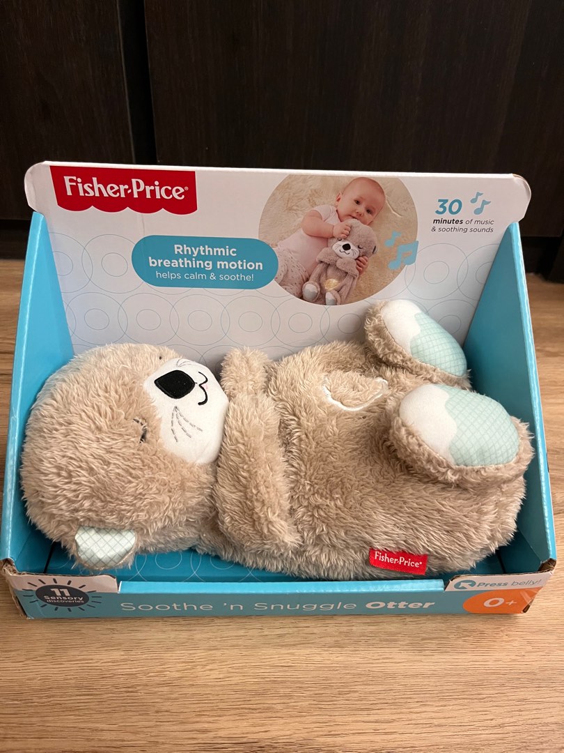 Fisher Price Soothe n Snuggle Otter, Hobbies & Toys, Toys & Games on ...