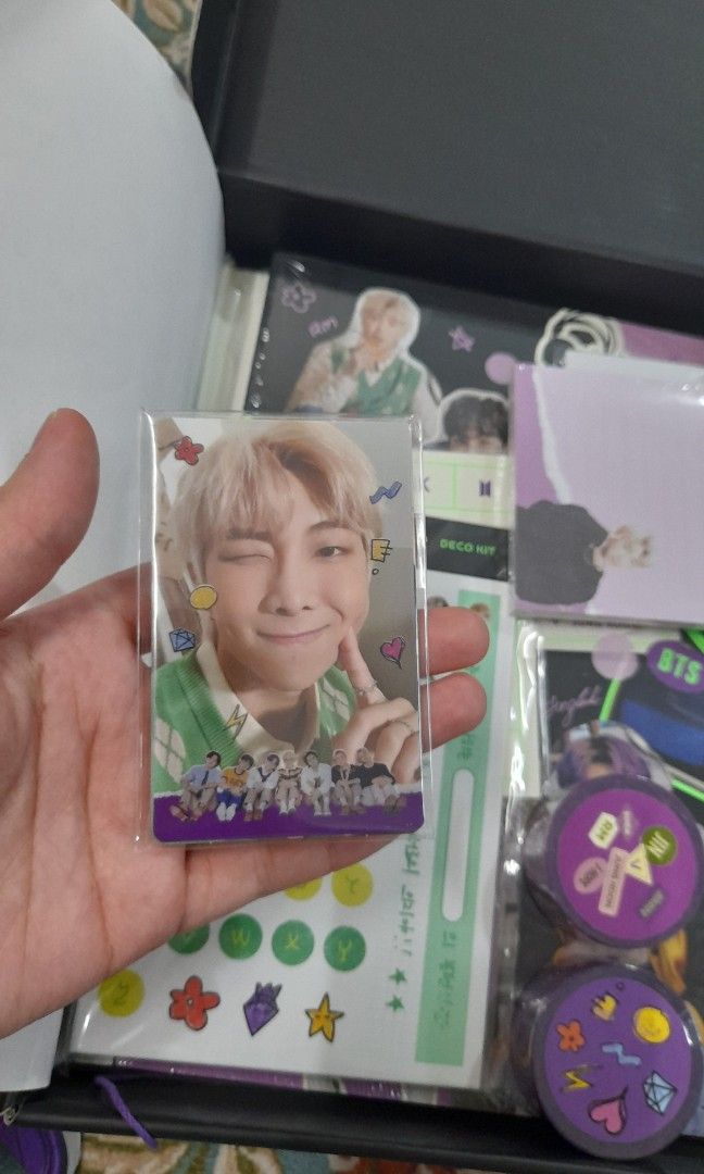 Full set unsealed box Bts deco kit, Hobbies & Toys, Collectibles ...