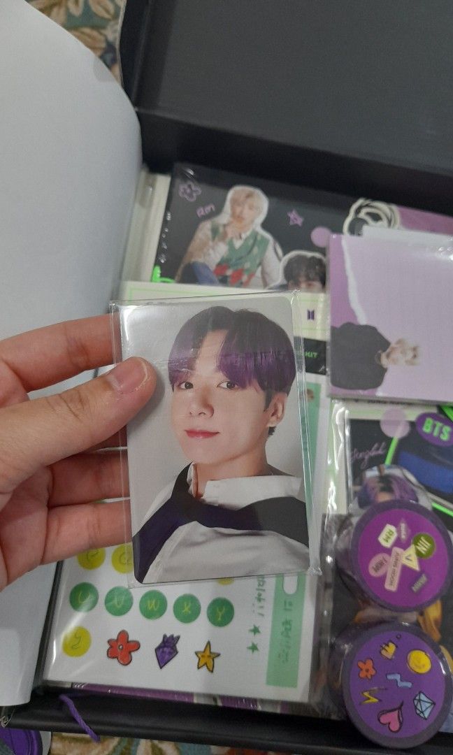 Full set unsealed box Bts deco kit, Hobbies & Toys, Collectibles ...