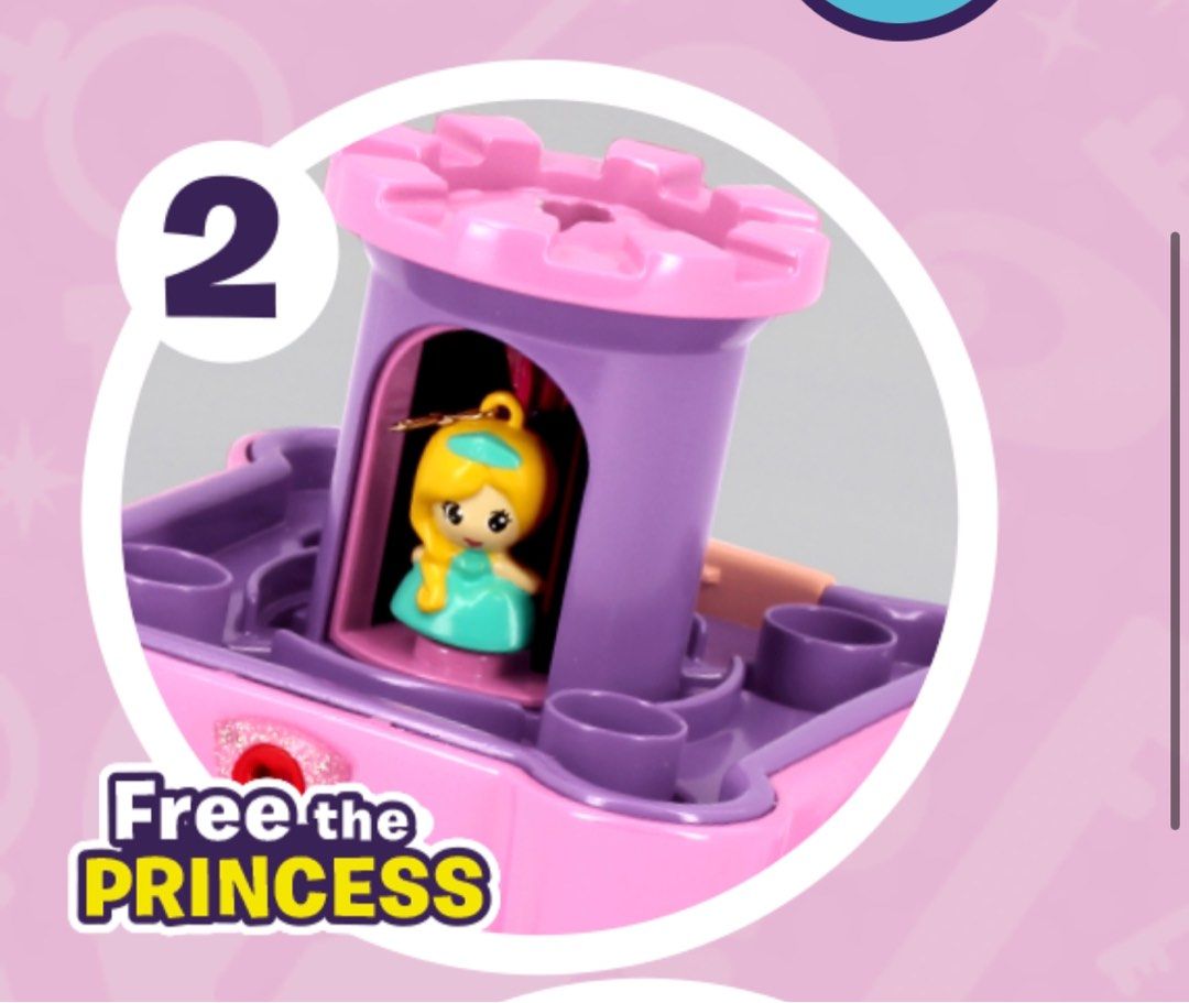 Funlockets Princess Castle, Hobbies & Toys, Toys & Games on Carousell