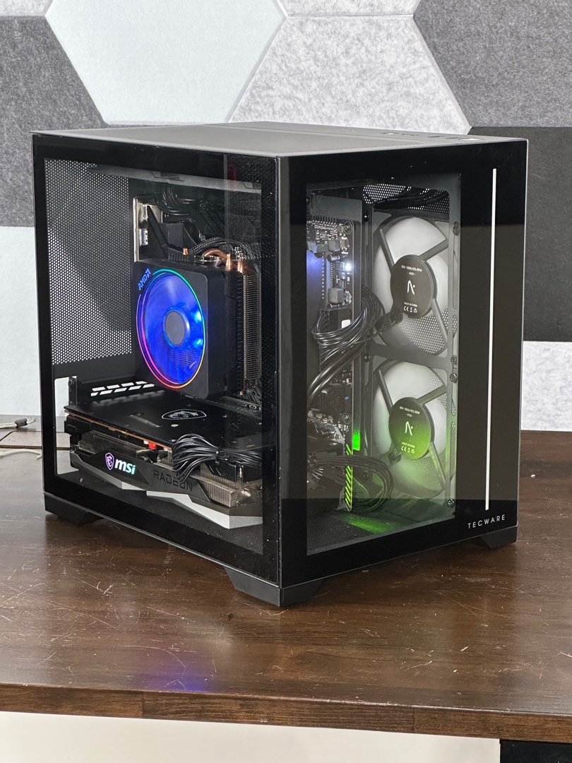 Gaming PC 5600x 6600xt, Computers & Tech, Desktops on Carousell