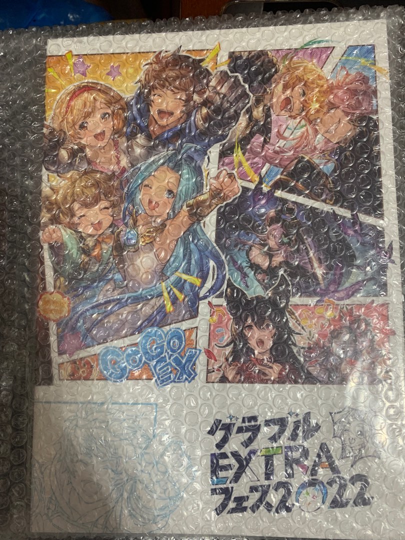 GBF 碧藍幻想 2022 FES場刊 藍紙 十天超越, 興趣及遊戲, 玩具 & 遊戲類 - Carousell
