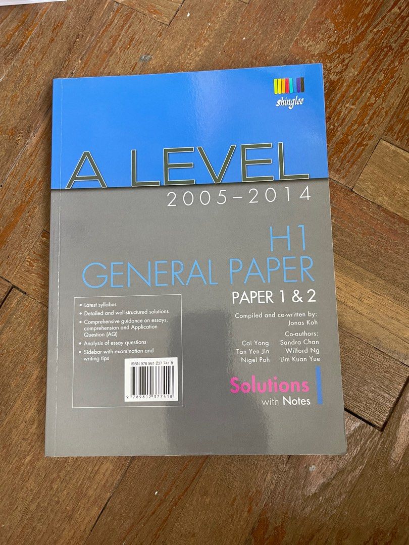 GCE A levels past years Papers, Hobbies & Toys, Books & Magazines ...