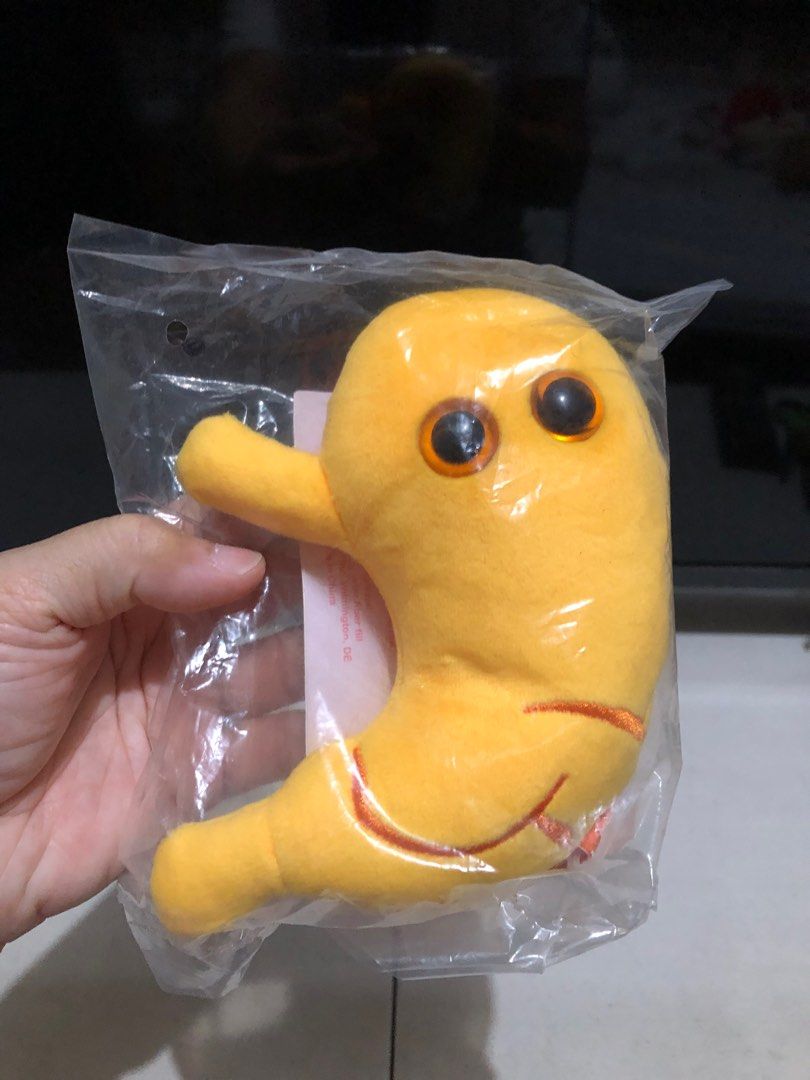 Giant Microbes Stomach Plush, Hobbies & Toys, Toys & Games on Carousell