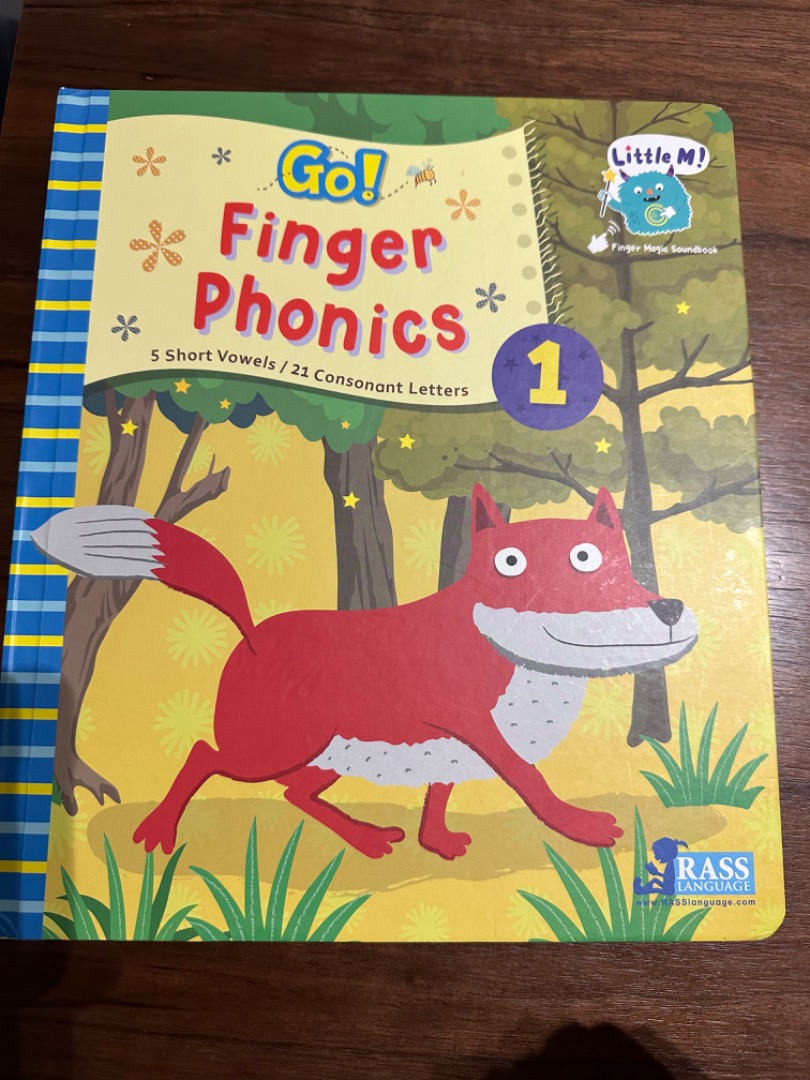 Go! Finger Phonics 1-3, 興趣及遊戲, 書本 & 文具, 漫畫 - Carousell