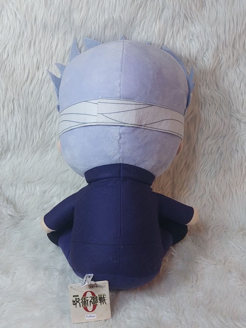 Gojo Satoru Jujutsu Kaisen Jumbo Plushie, Stuff Toy, Furyu, Hobbies ...