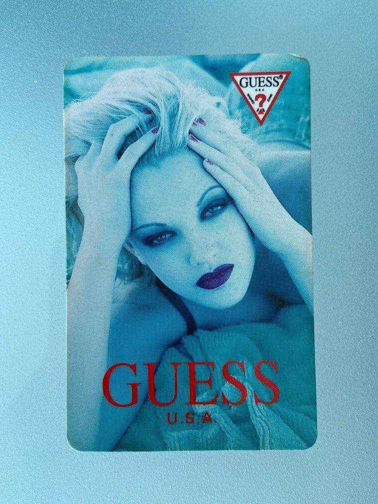 Guess brand mrt cards ( used), Hobbies & Toys, Memorabilia ...