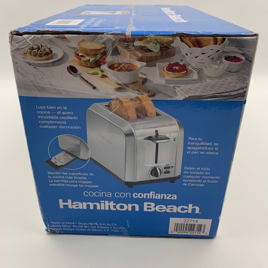 Hamilton Beach Stainless Steel Toaster, TV & Home Appliances, Kitchen ...