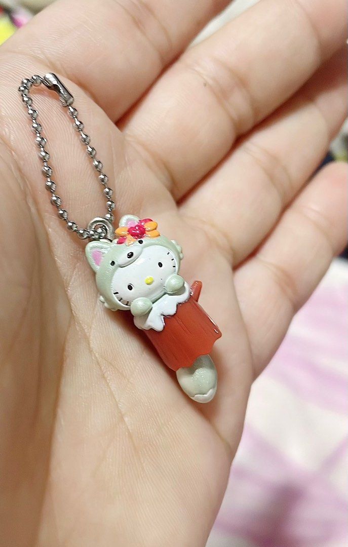 Hello kitty charms keychains, Hobbies & Toys, Toys & Games on Carousell