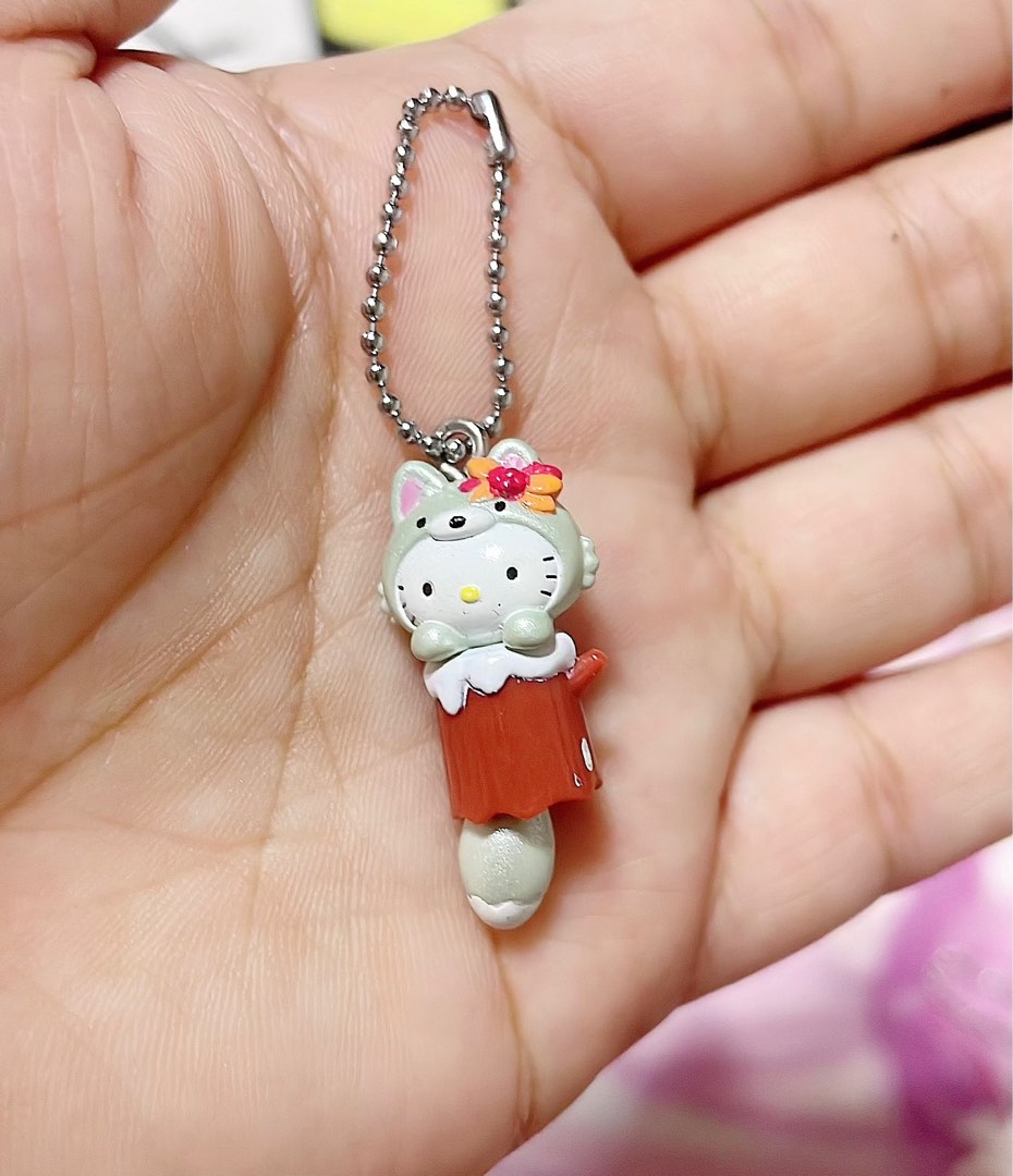 Hello kitty charms keychains, Hobbies & Toys, Toys & Games on Carousell