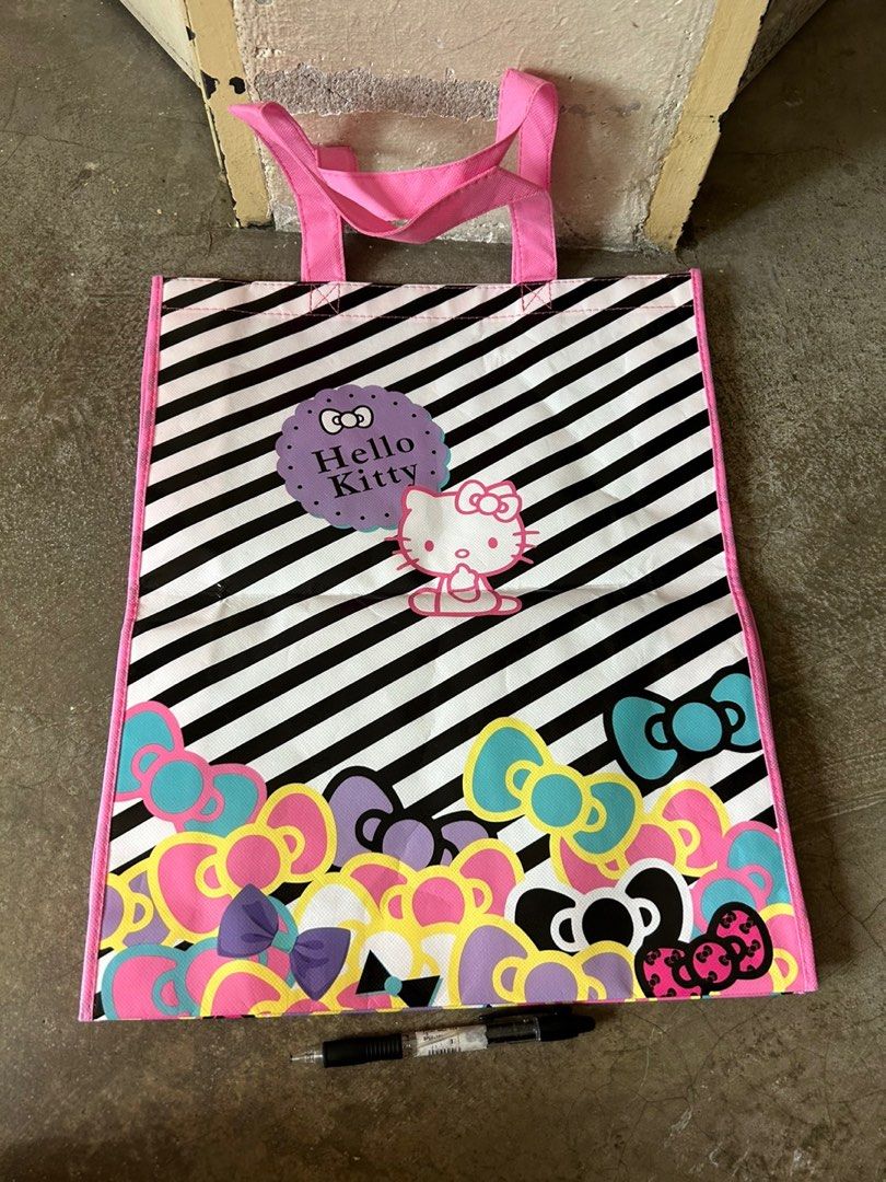 Hello kitty shopping bag / recycle bag, Hobbies & Toys, Toys & Games on ...