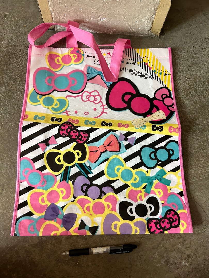 Hello kitty shopping bag / recycle bag, Hobbies & Toys, Toys & Games on ...