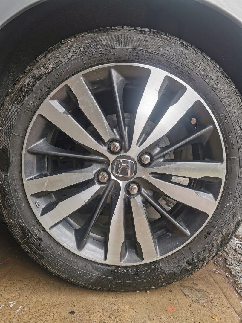 Honda jazz sport rim 16inch 6jj, Auto Accessories on Carousell