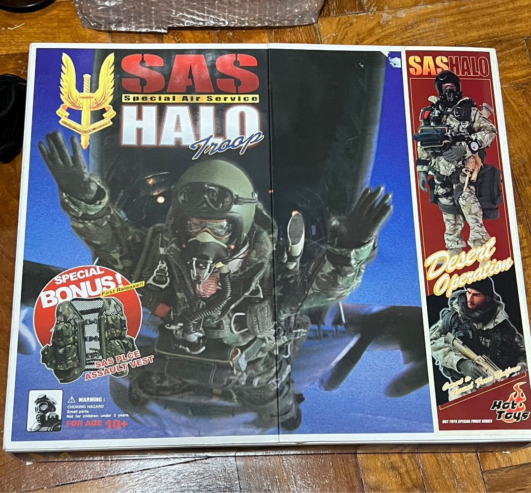 Hot Toys 1/6 SAS HALO Trooper, Hobbies & Toys, Toys & Games on Carousell