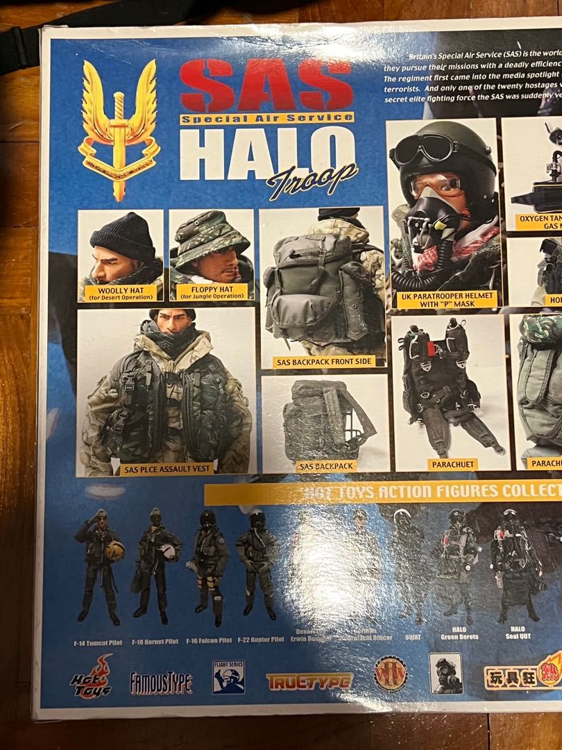 Hot Toys 1/6 SAS HALO Trooper, Hobbies & Toys, Toys & Games on Carousell