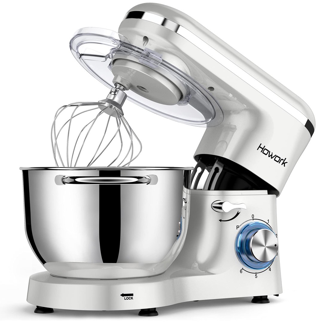 HOWORK Stand Mixer, 8L Bowl 1500W Food Mixer, Multi Functional Kitchen ...