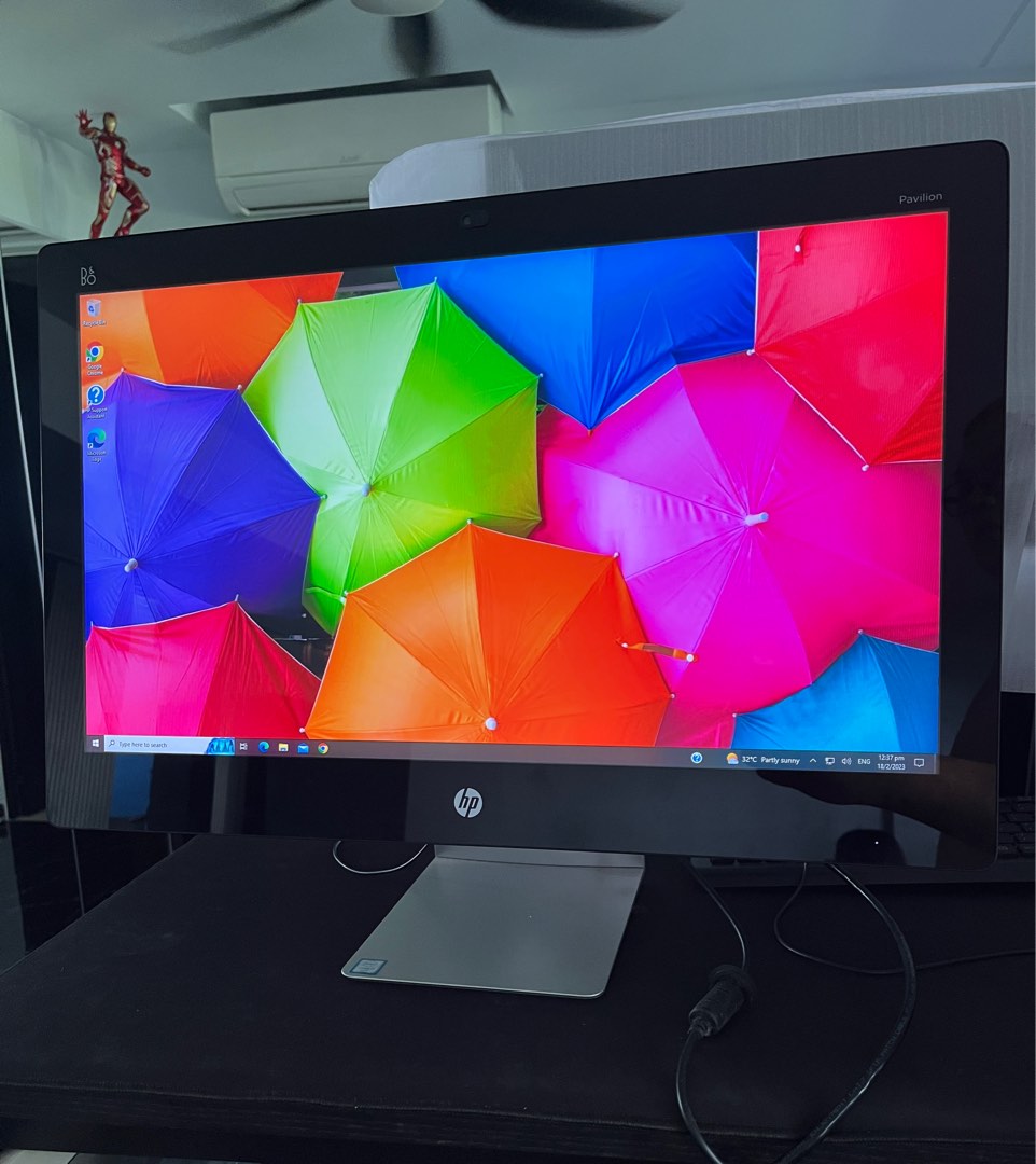 HP Pavilion AiO All-in-One 23" inch TouchScreen WFH HBL Entertainment ...