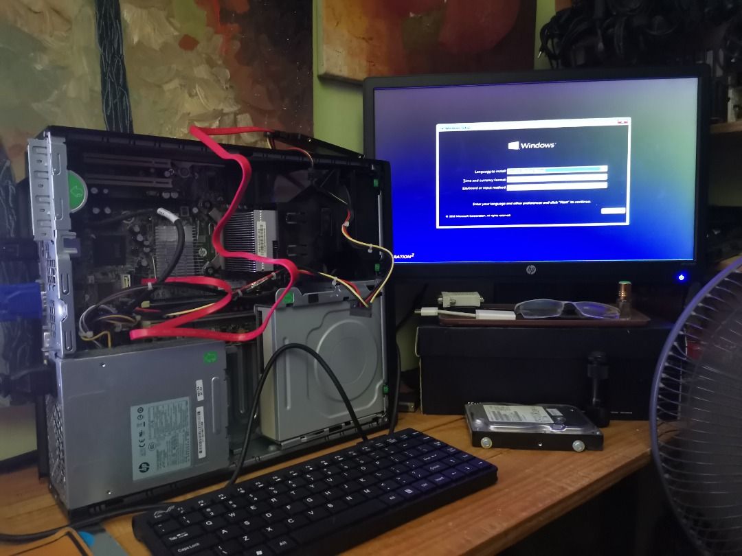 HP PC DESKTOP FORMAT UEFI WIN 10 ORI | Repair Baiki Upgrade iPhone iPad ...