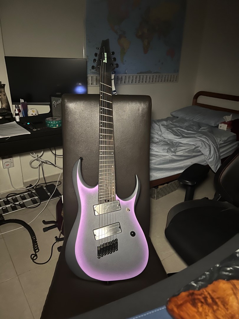 Ibanez RGD71ALMS MULTISCALE FANNED FRET 7 STRING ELECTRIC GUITAR ...