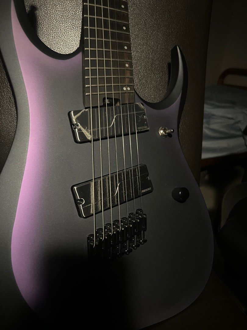 Ibanez Rgd71alms Multiscale Fanned Fret 7 String Electric Guitar