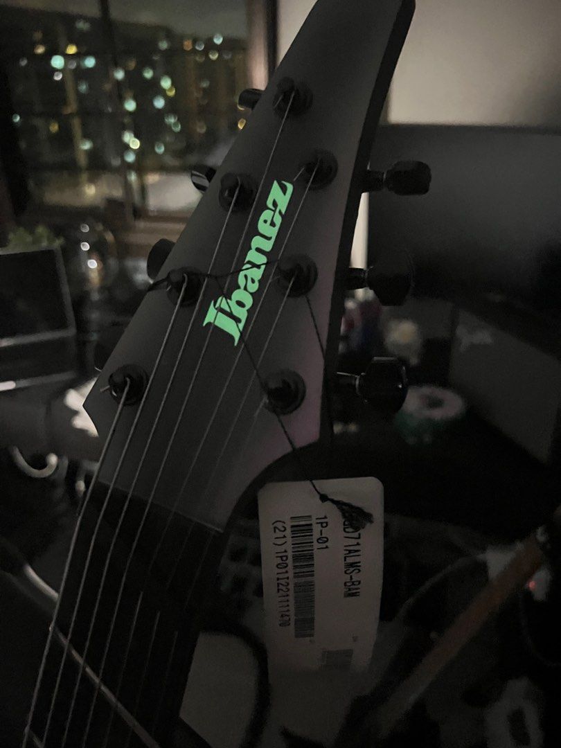 Ibanez RGD71ALMS MULTISCALE FANNED FRET 7 STRING ELECTRIC GUITAR ...