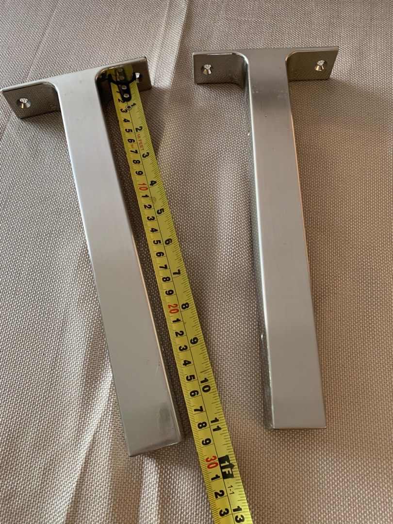 IKEA stainless steel brackets, Furniture & Home Living, Furniture ...