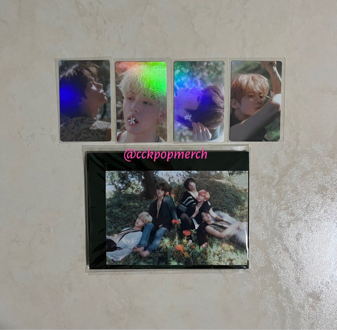 Instock txt temptation Weverse hologram pob pc Yeonjun Soobin Beomgyu ...