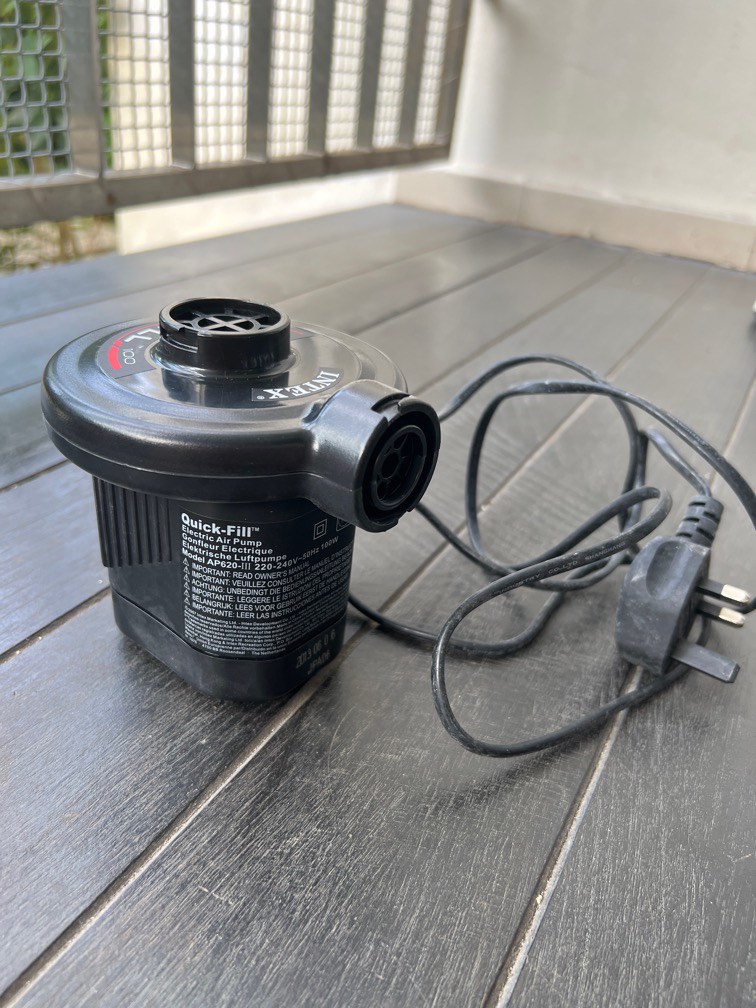 Intex QuickFill 100 Air pump, TV & Home Appliances, Electrical ...