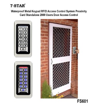 IP68 Waterproof Metal Keypad RFID EM Card Door Access Reader Control ...