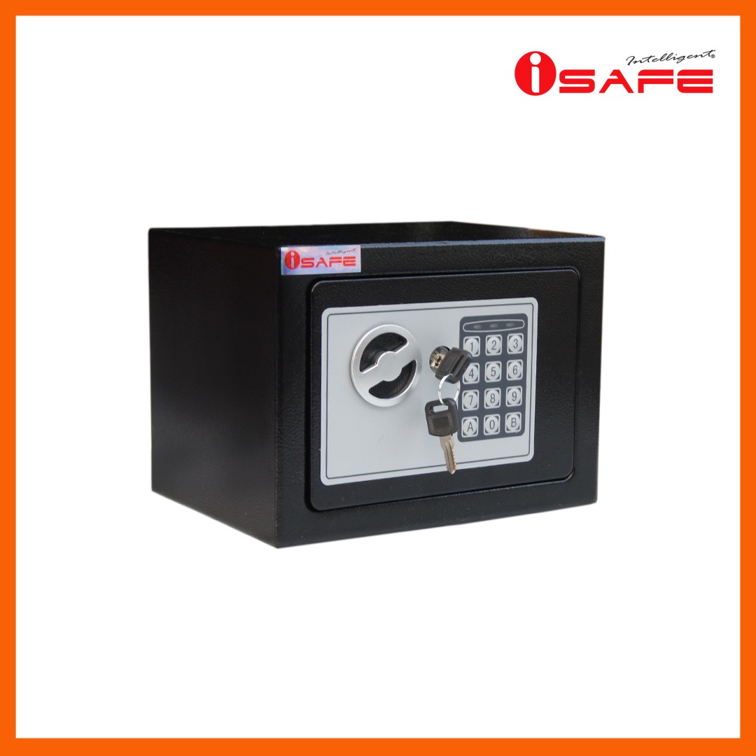 iSAFE iSF-10 BLK Safe Electronic Personal Digital Safety Vault, Home ...