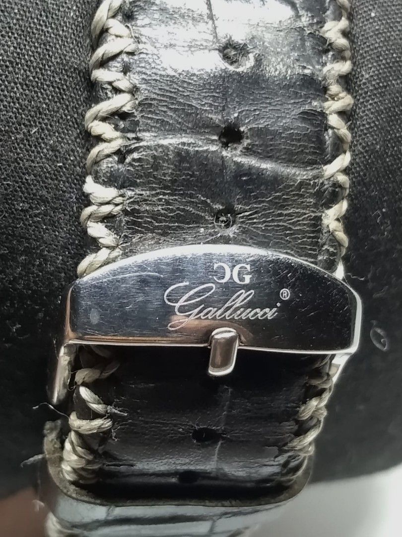 Jam Tangan ORIGINAL GALLUCCI AUTOMATIC MOONPHASE, Fesyen Pria, Jam ...