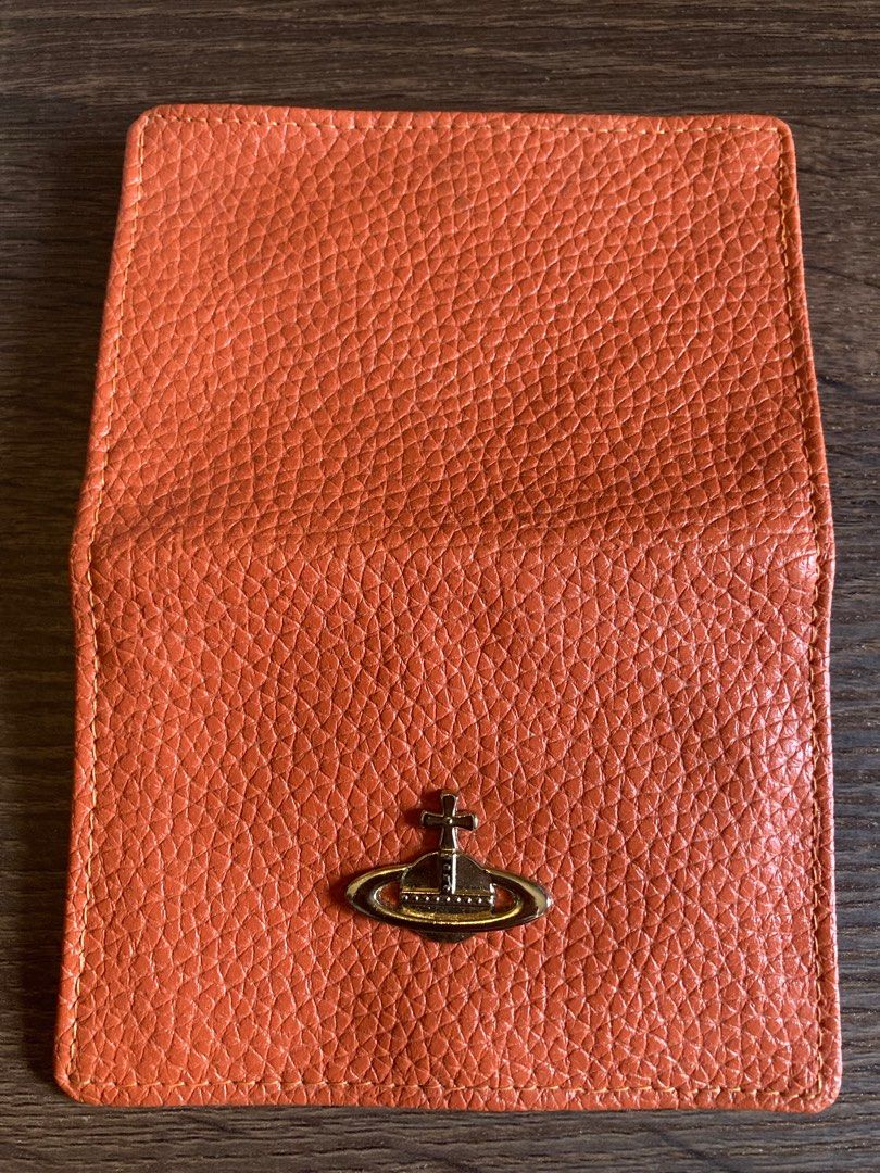 Vintage Japan Hato Hasi vivienne westwood leather card holder/ small ...