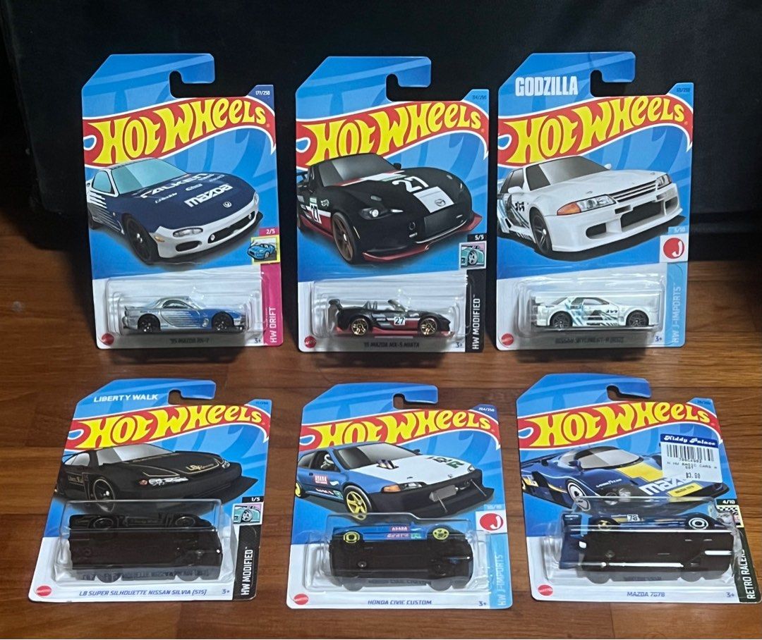 [Sale!] JDM Hot Wheels, Hobbies & Toys, Toys & Games on Carousell