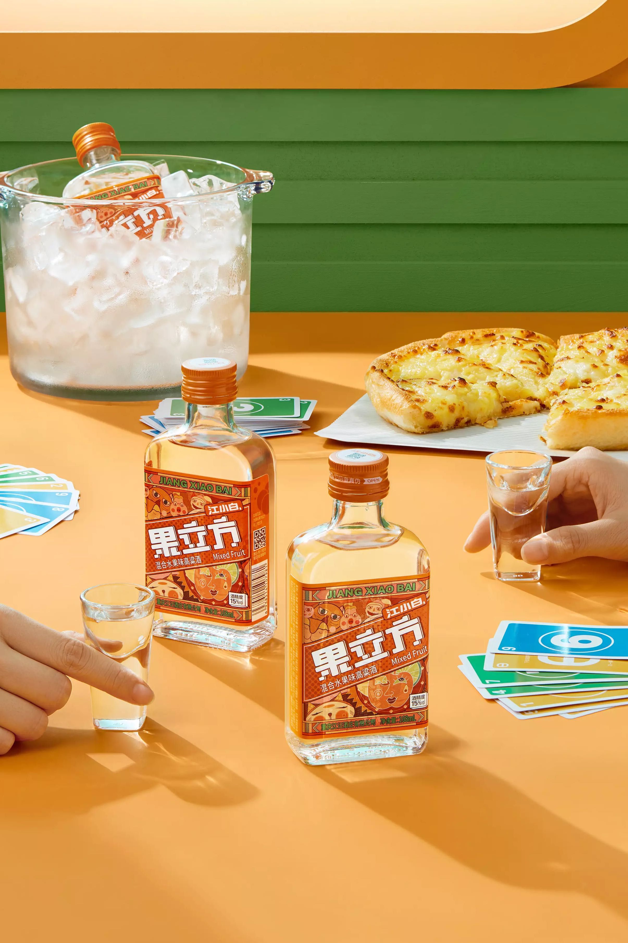 Jiang Xiao Bai Mixed Fruit Baijiu 168ml, Food & Drinks, Alcoholic Beverages on Carousell