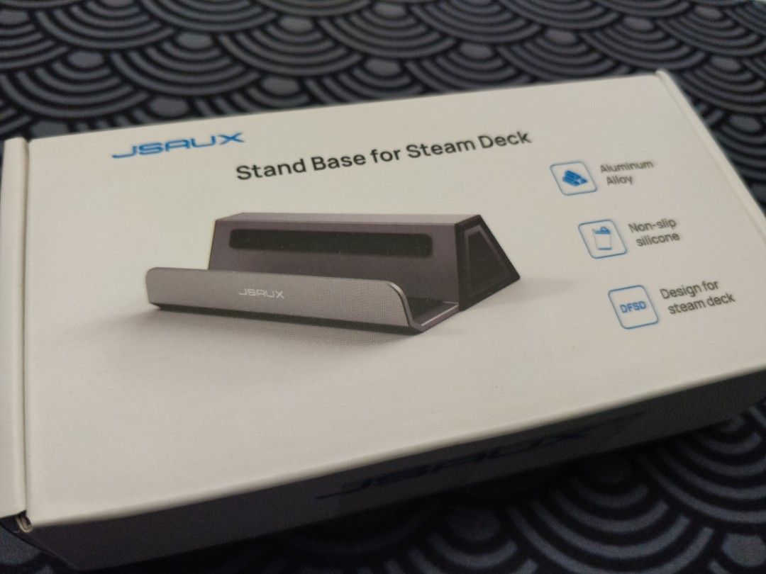 JSAUX Aluminum Anti Slip Holder for Steam Deck, Video Gaming, Gaming ...