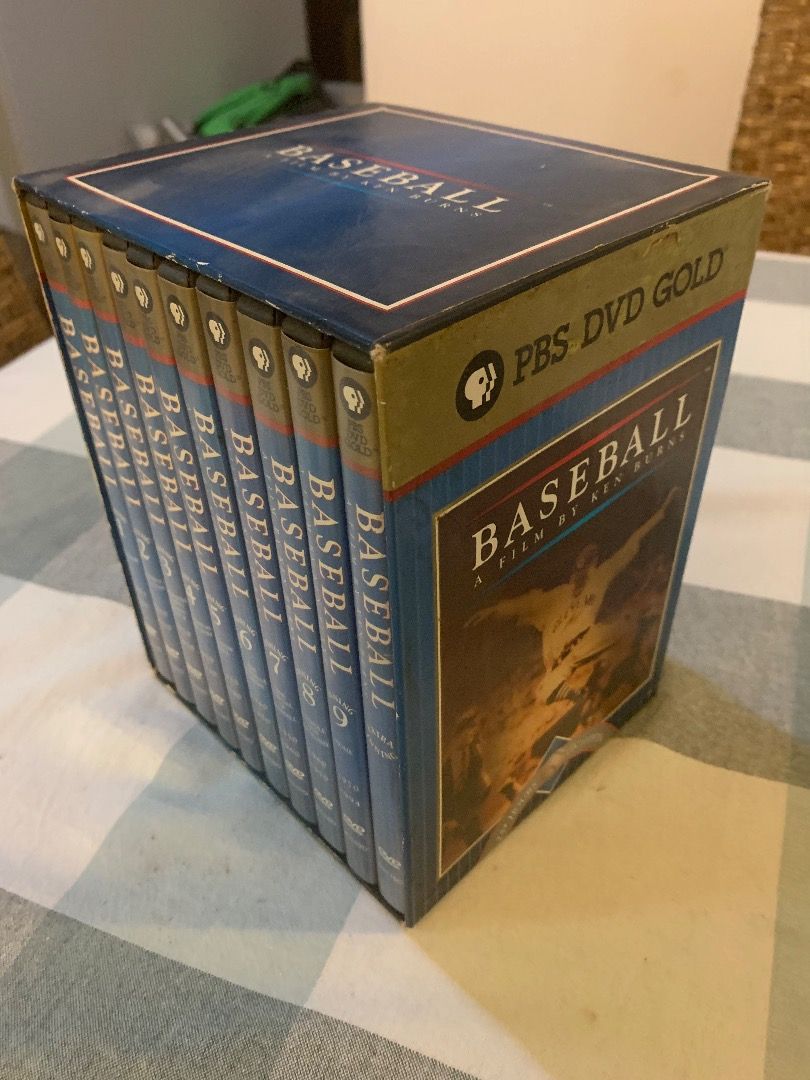 Ken Burns Baseball Documentary - PBS Gold 10-DVD Box Set - 25 hours ...