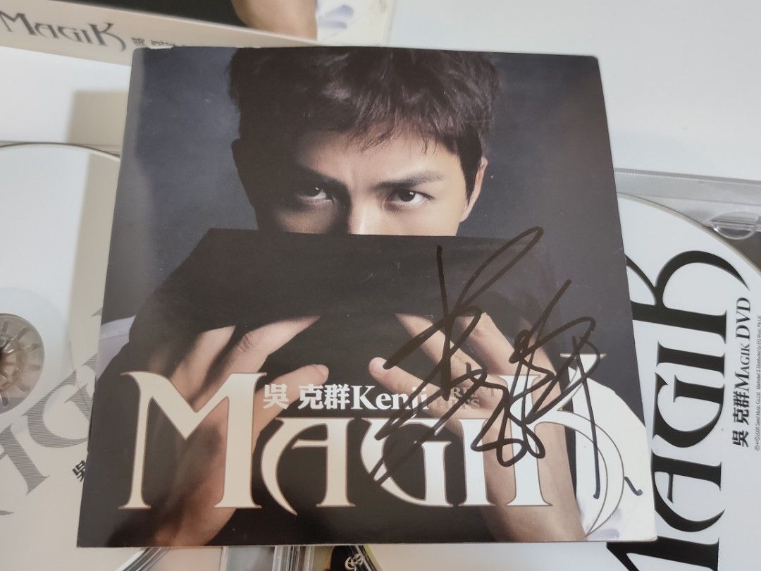 Kenji Wu Ke Qun autograph signed cd 吴克群签名, Hobbies & Toys, Music ...
