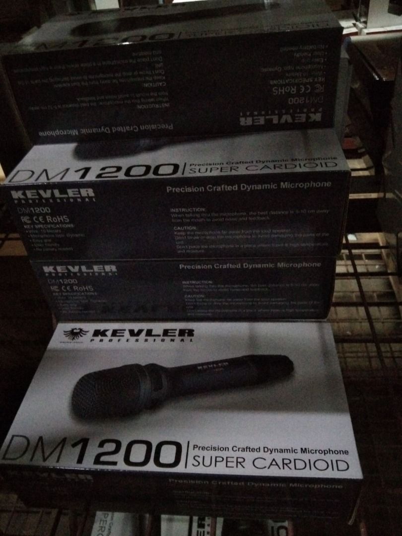 Kevler Professional Super Cardioid Microphone DM Series, Audio ...
