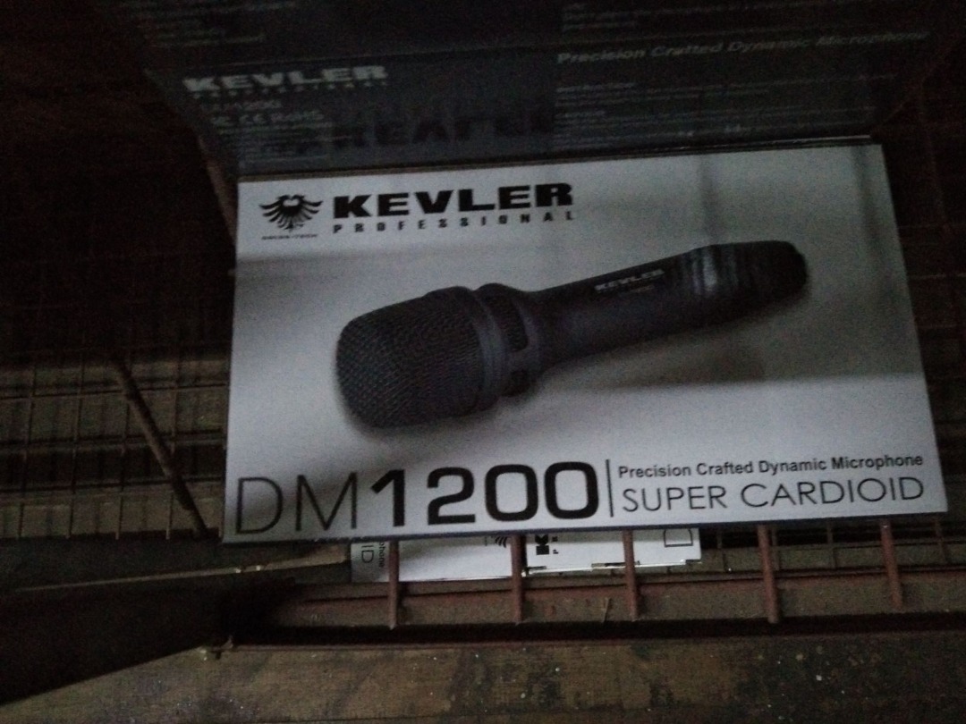 Kevler Professional Super Cardioid Microphone DM Series, Audio ...