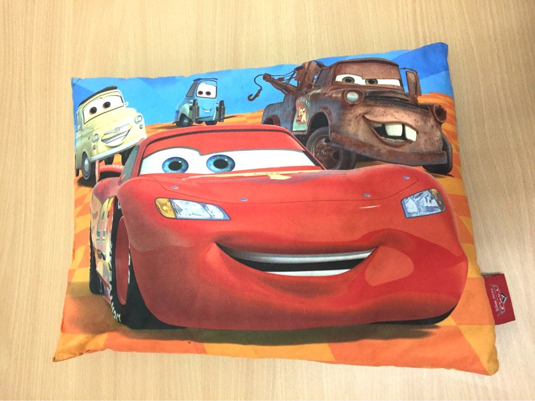 Kids Disney Cars Pillow, Furniture & Home Living, Home Decor, Cushions ...