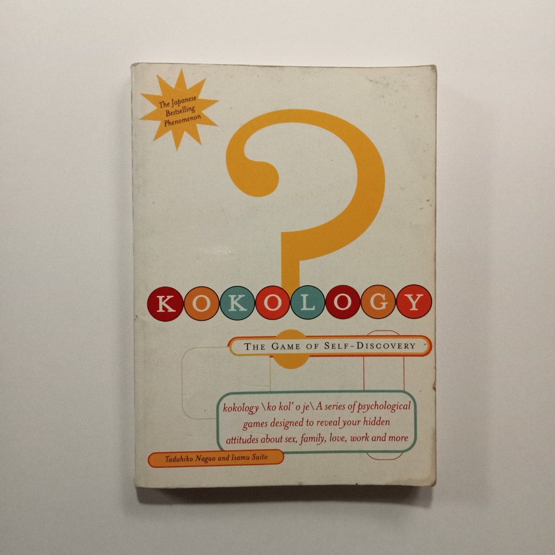 Kokology by Tadahiko Nagao and Isamu Saito, Hobbies & Toys, Books & Magazines, Assessment Books ...