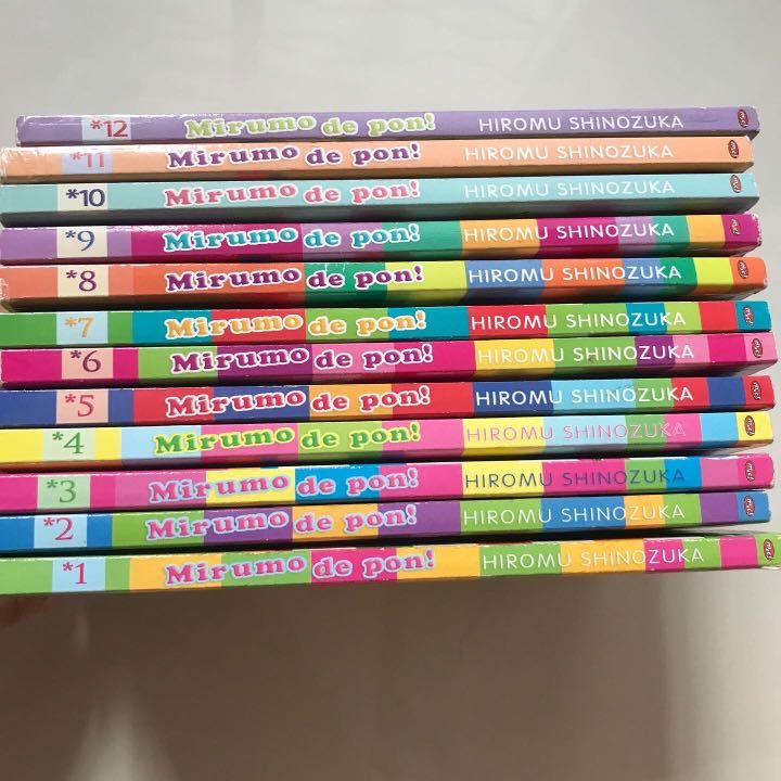 Komik mirumo de pon 1-12T hiromu shinozuka, Buku & Alat Tulis, Komik dan Manga di Carousell