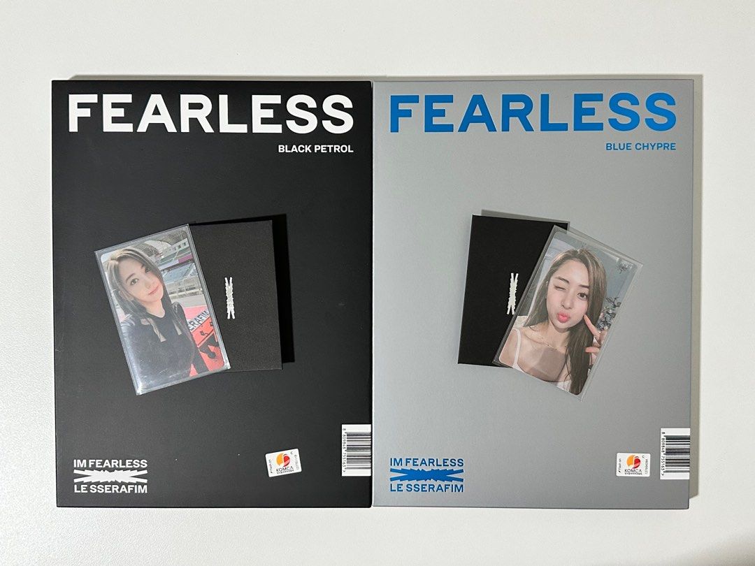Le sserafim Fearless Unsealed Albums + pcs and all Illusions, Hobbies ...