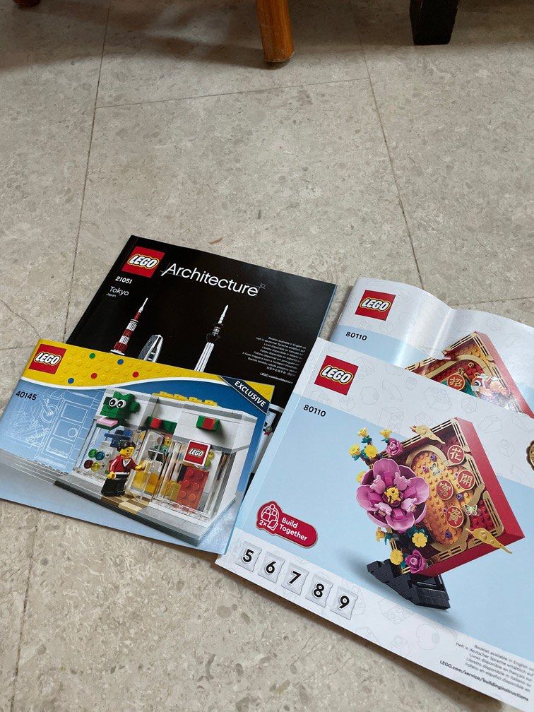 Lego instruction manuals, Hobbies & Toys, Toys & Games on Carousell