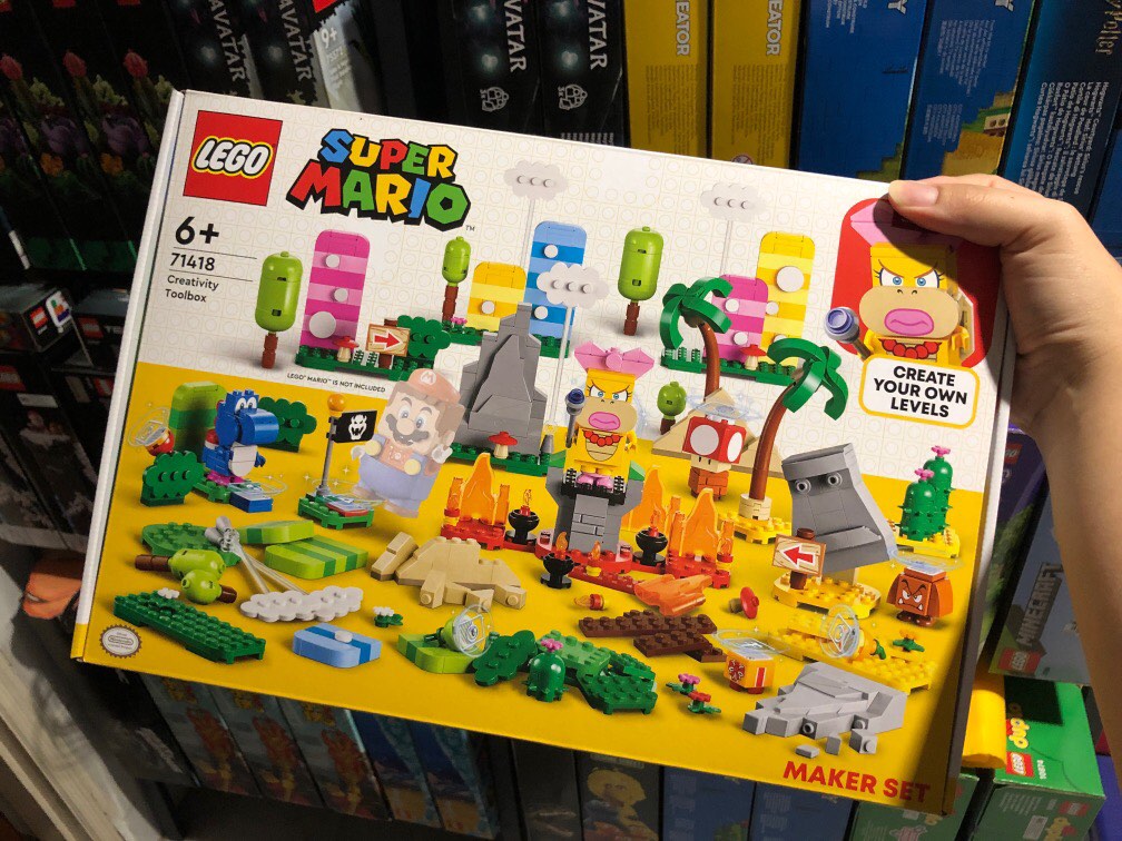 Lego Super Mario 71418 Creativity Toolbox Maker Set, Hobbies & Toys ...
