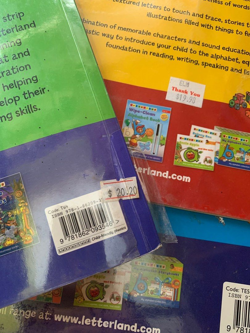 Letterland Books [First Owner] All Wrapped In Good Condition, Hobbies ...