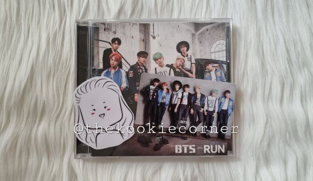 LFB/WTS: Official BTS Run Japanese Single Album on Carousell