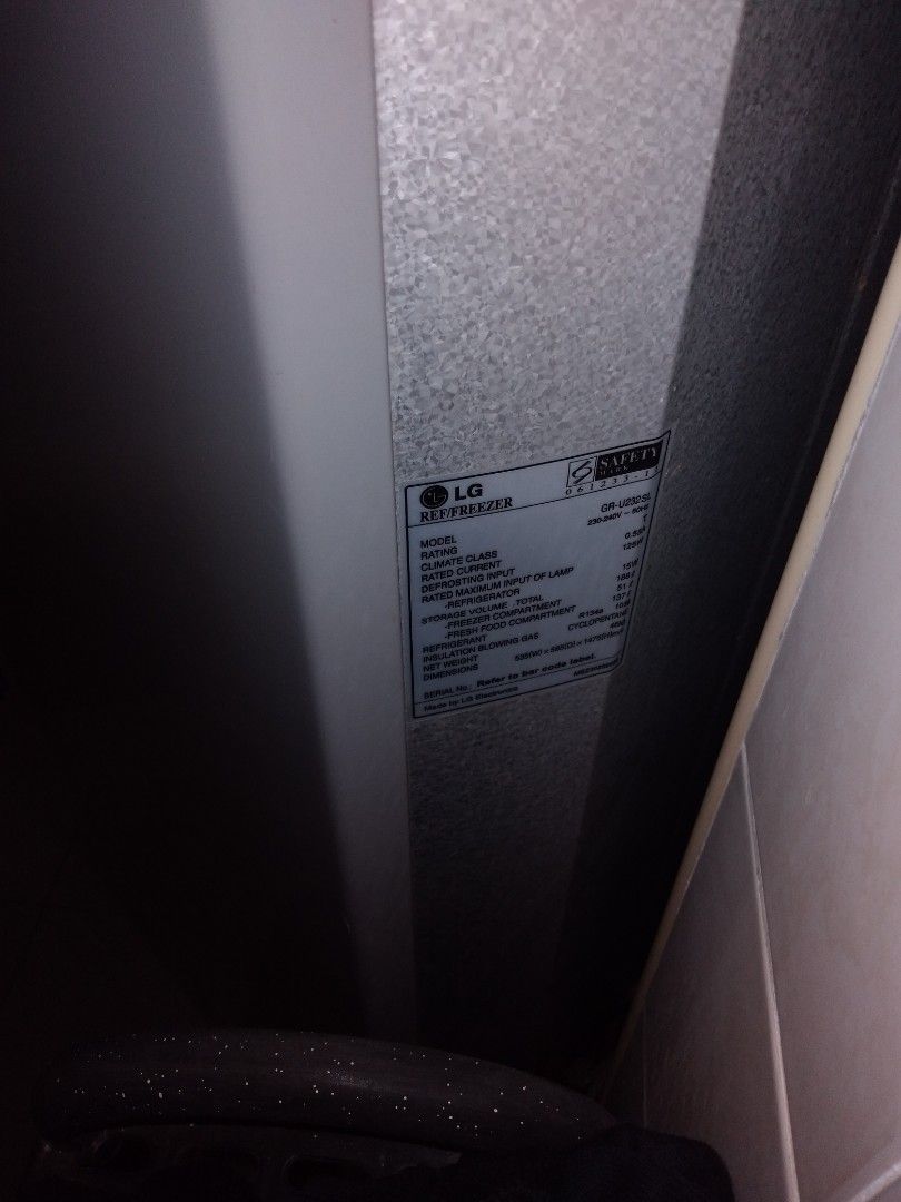 LG Expresscool GR-UR232SL 188L Refrigerator, TV & Home Appliances ...